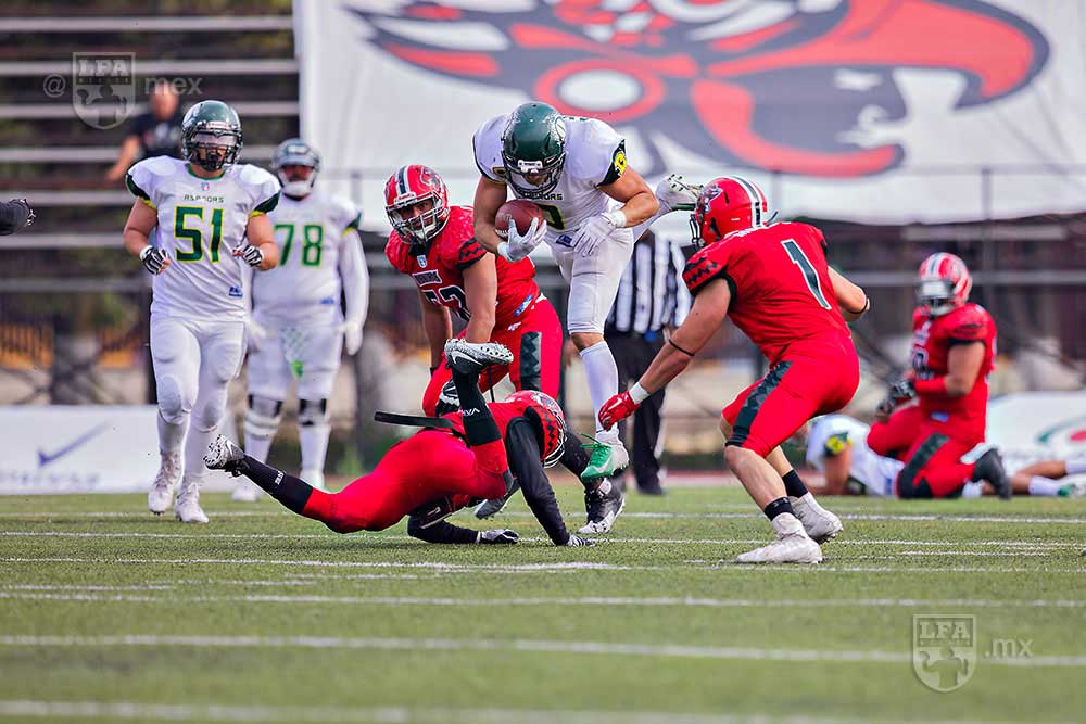 Galería: Raptors de visita en Mexicas – Mexicas LFA