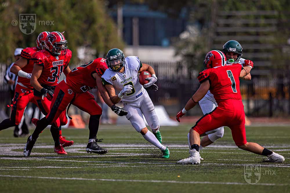 Galería: Raptors de visita en Mexicas – Mexicas LFA